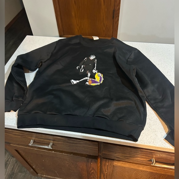 Sweaters | Allen Iverson Step Over Graphic Mens Sweater | Poshmark